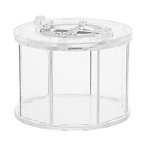 Balacoo Reptile Breeding Box Acrylic Reptile Terrarium Cage Tank Tarantula Scorpion Sling Isopods Lizards Roach Invertebrates Insect Mantis