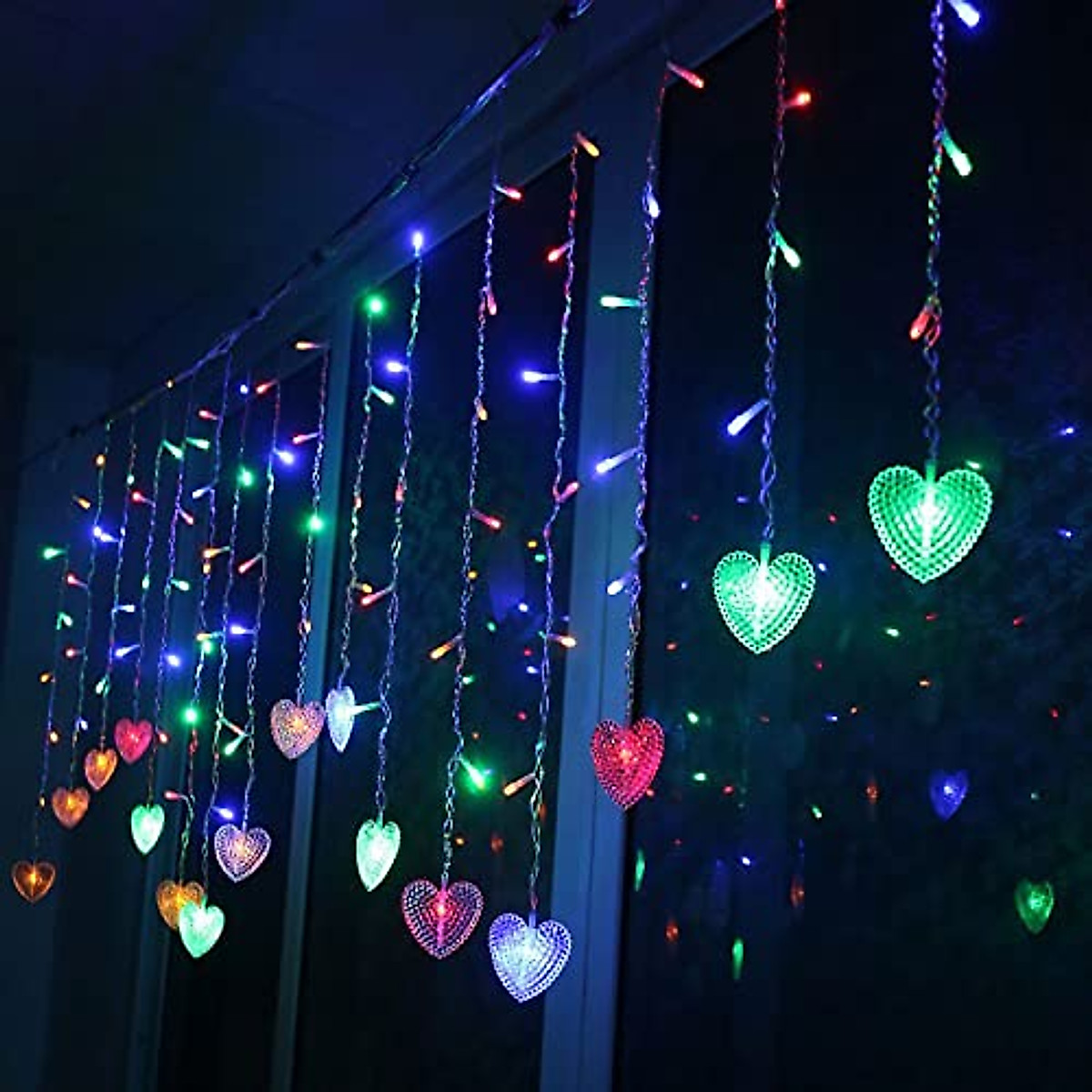 Ampopt Decoration and Party Love String for Chandelier Lighting Wedding Led Decoration Suitable Garden Love Lights Home Decor (White)