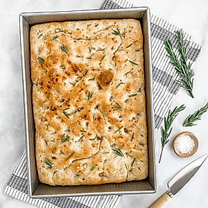 USA Pan Bakeware Rectangular Cake Pan, 9 x 13 inch, Nonstick & Quick Release Coating, Made in the USA from Aluminized Steel