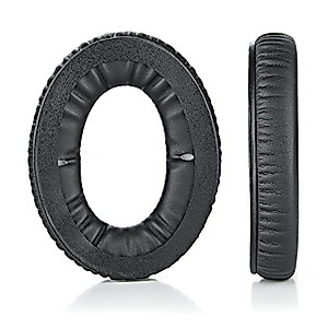 Sumugaric Replacement Ear Pads Cushions with Memory Foam Compatible with Sennheiser HD650 HD600 HD580 HD660 S HD565 HD545 Headset Headphones Accessories - Black