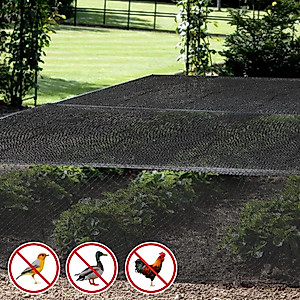 Unves Mosquito Netting, 39 x 10 Ft Mosquito Net for Patio Insect Bird Netting for Garden Protection, Garden Mesh Netting Protect Vegetables Fruits from Birds Bugs