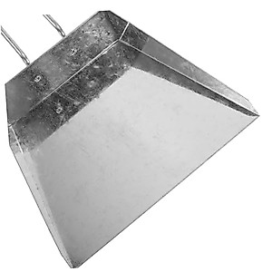 COOLHIYA 1 Set Pet Broom Dustpan Pet Cage Broom Mini Dustpan Home Accessory Desk Cleaning Broom Steel Scoop Litter Multi-Function Whisk Broom Convenient Dust Pan Small Broom Stainless Steel