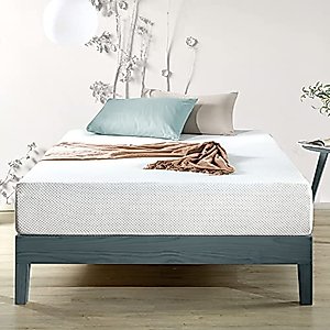 Zinus 10 Inch Green Tea Fresca Memory Foam Mattress/CertiPUR-US Certified/Bed-in-a-Box/Pressure Relieving/Made in USA, Queen