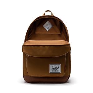 Herschel Pop Quiz Backpack, Kelp/Vermillion Orange, Classic 22L
