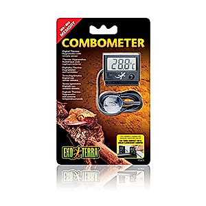 Exo Terra LED Rept-O-Meter Digital Combination Thermometer/Hygrometer