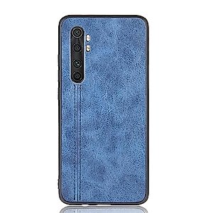 Phone Case for Xiaomi Mi Note 10 Lite, Case for Xiaomi Mi Note 10 Lite Cow-Like PU Leather Style Protector Cover, Non-Slip Shockproof Cover for Xiaomi Mi Note 10 Lite Case