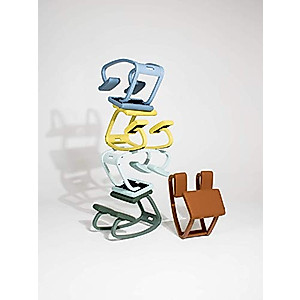 Varier Variable Monochrome The Original Ergonomic Kneeling Chair for Home Office (Ochre)