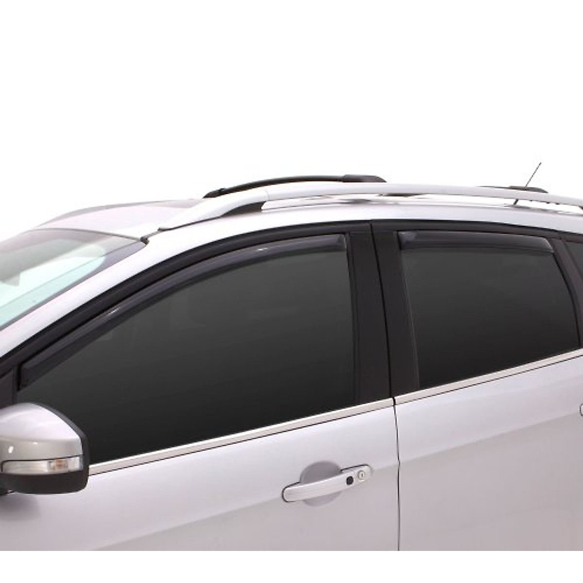 Auto Ventshade [AVS] In-Channel Ventvisor / Rain Guards | Smoke Color, 4 pc | 194135 | Fits 2006 - 2009 Suzuki Grand Vitara