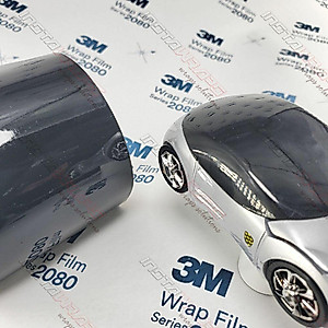 3M 2080 G12 GLOSS BLACK 5ft x 2ft (10 Sq/ft) Car Wrap Vinyl Film