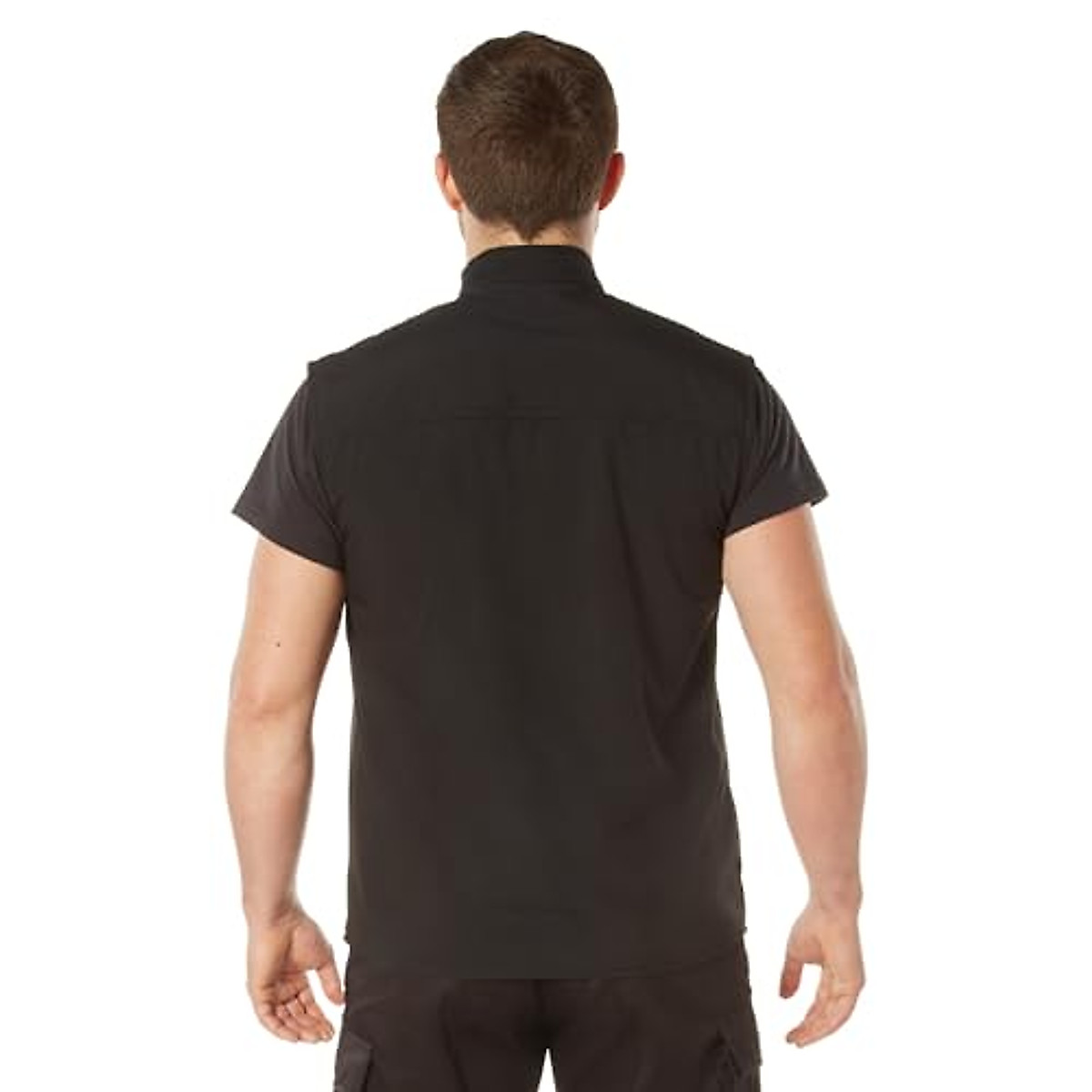 Rothco Men's Professional CCW Concealed Carry Soft Shell Vest, Black - 2XL