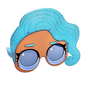 Sun-Staches LOL Surprise Official Mermaid Sunglasses | Costume Accessory | UV 400 | One Size Fits Most Kids
