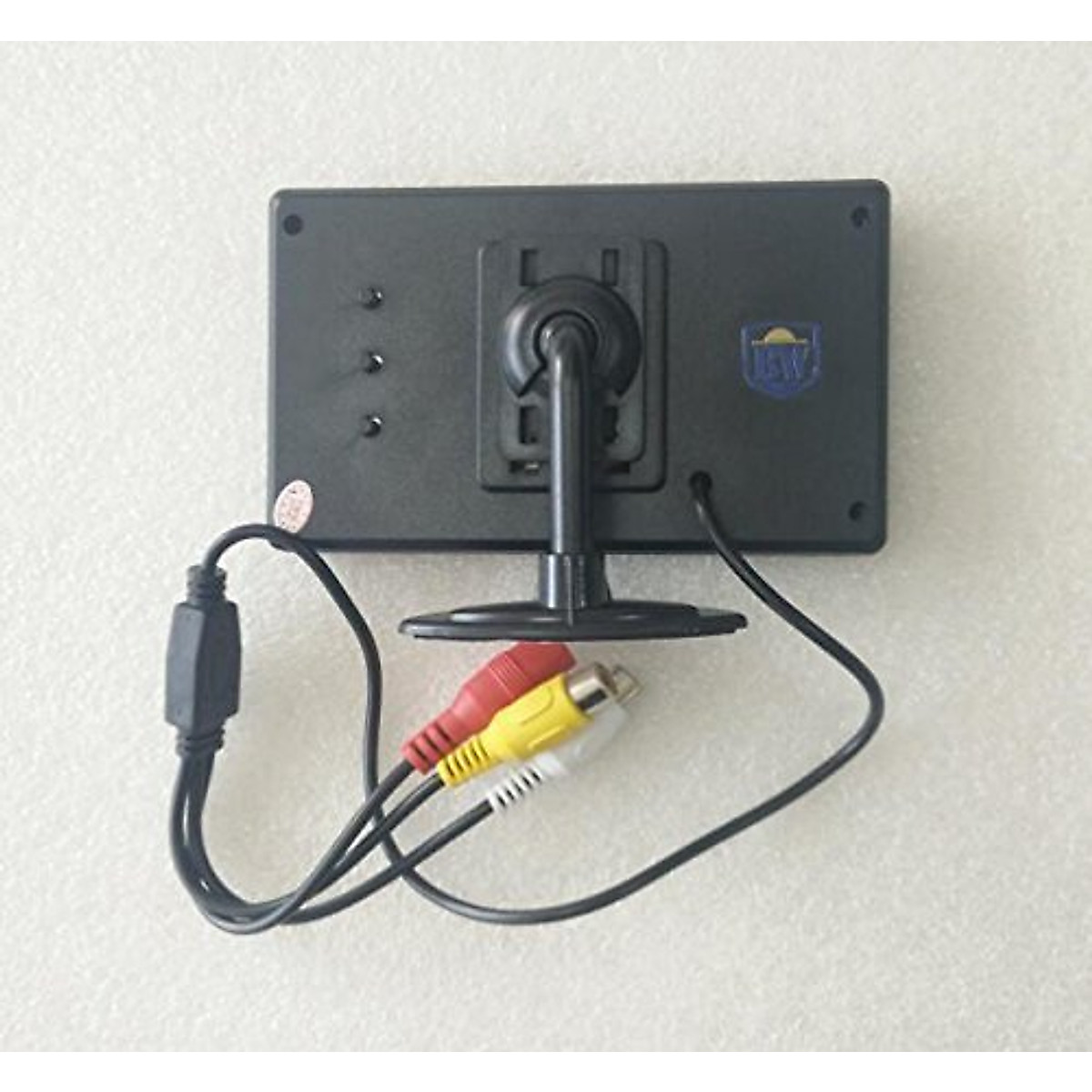 BW 4.3 Inch TFT LCD Screen Adjustable Car Monitor for Vehicle Backup Cameras Security CCTV Camera and Car DVR