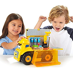 Cat Construction Junior Crew Fix-It Phillip Preschool Learning Set Construction Vehicle