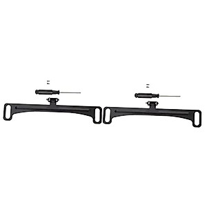 Milisten License Plate Mount 2pcs Mirror License Dash Backup Metal Bracket for Rearview Cam Accessory Automotive View Camera Mount Car Plate Rear Accessories Holder Reverse Dash Cam Mount