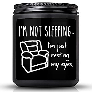 Birthday Gifts for Dad Men from Daughter Son Unique Gifts for Boyfriend Relaxing Gifts for Daddy Unique Scented Candle Gifts for Dad Men Him from Wife