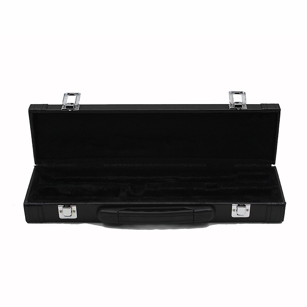 Andoer Portable Gig Bag Box Leather for Western Concert Flute with Buckle Foam Cotton Padded