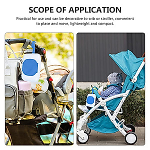 DOITOOL 2Pcs Portable Wipe Dispenser Holder with Lid Refillable Baby Tissue Case for Baby Stroller Travel Bathroom (Blue)