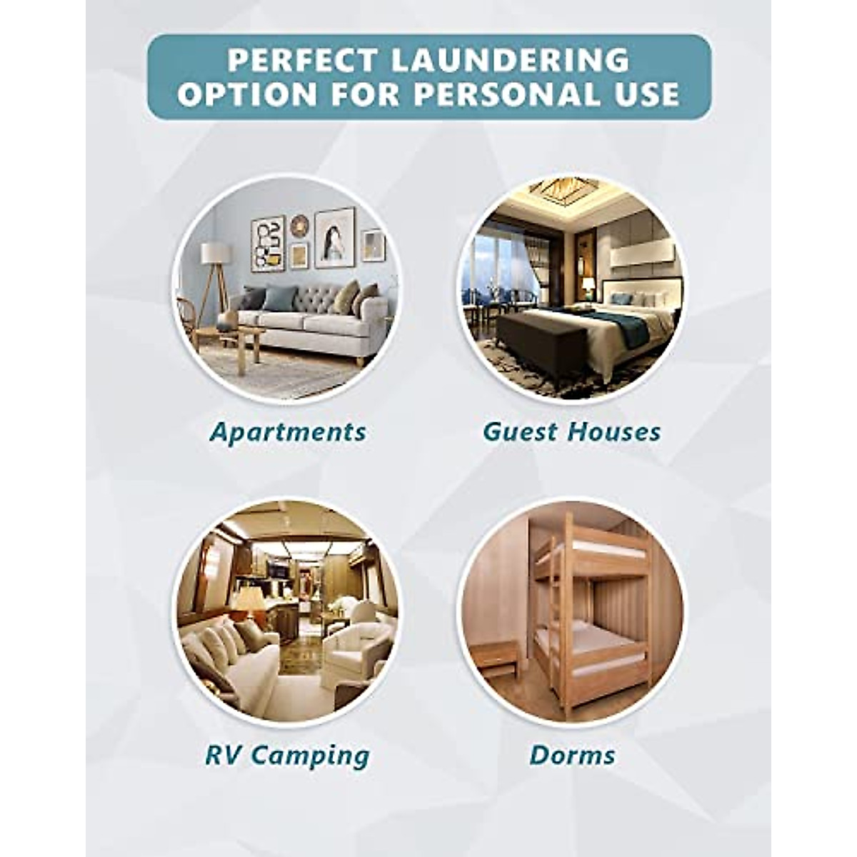 ARLIME Portable Clothes Washing Machine, 17.6lbs Mini Twin Tub Washer & Spinner Dryer Combo Compact Washer (11lbs) & Spin Dryer (6.6lbs) Sets Laundry Machine W/Time Control for Apartments, Dorms, Bathroom or RV Camping