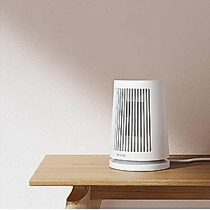 Outdoor Garden Heater Mini Desktop Electric Heater Ceramic Space Heaters - Tip-Over and Overheat Protection - 45° Oscillation Heaters for Room Low Energy Patio Heater