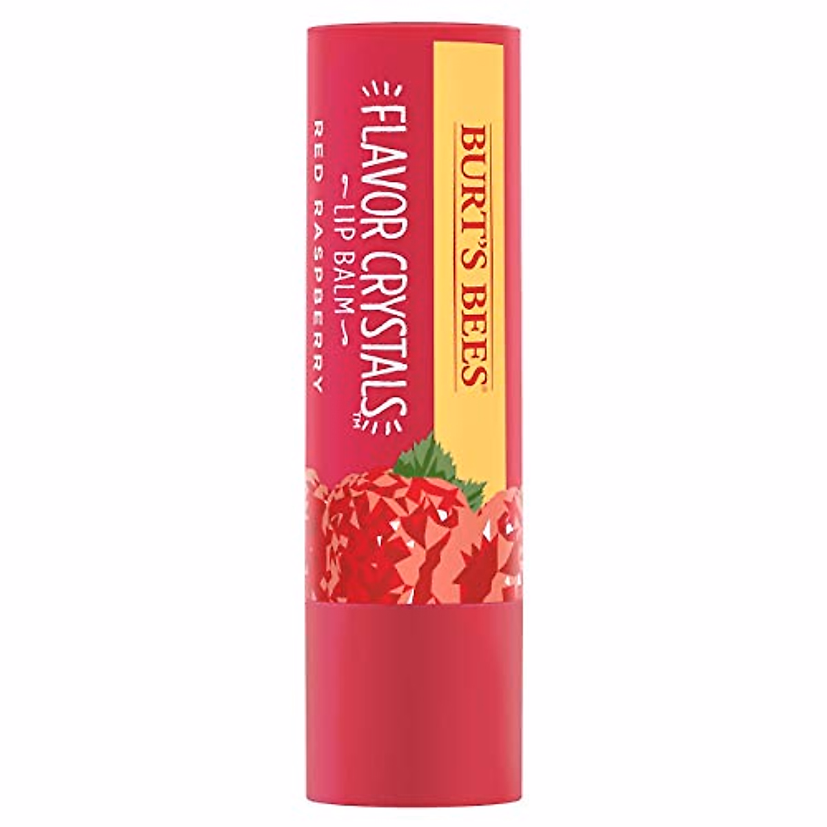 Burts Bees Red Raspberry Flavour Crystals Lip Balm, 4.53 GR