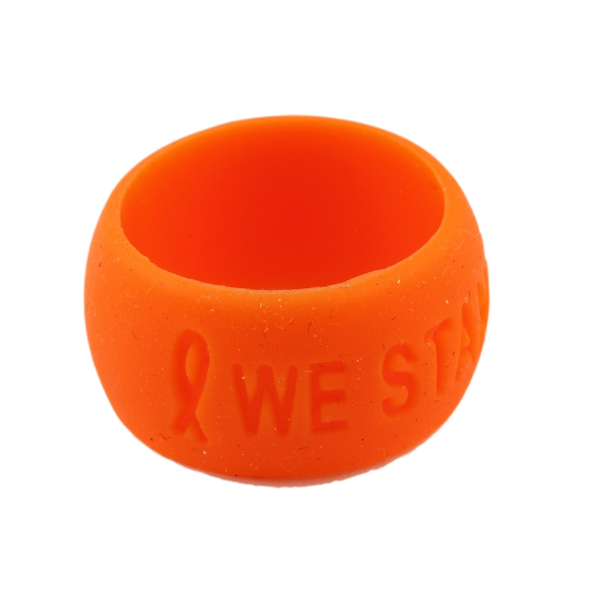 Orange Ribbon Awareness Silicone Comfort Ring Large Buy 1 Give 1 -- 2 Rings only $9.99