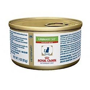 Royal Canin Feline Urinary SO Moderate Calorie Morsels in Gravy Canned Cat Food, 3 oz