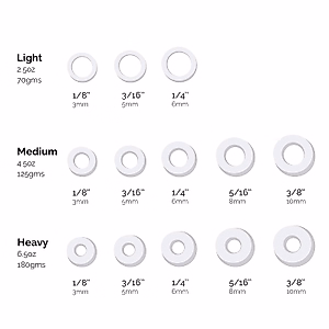 JMU Orthodontic Elastics 3/16 Medium, 500 pack Intraoral Rubber Bands Latex Free Dental Rubber Bands Made in USA