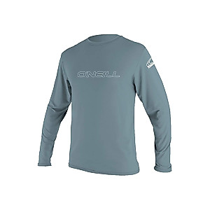 O' NEILL Men's Standard O'Neill Basic Skins UPF 50+ Long Sleeve Sun Shirt, Dusty Blue, Large