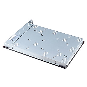 Empava Electric Stove 4 Burners Built in Radiant Cooktop including Dual Zone Element, All Kinds of Cookware, ETL Certified,240V Hard Wired, No Plug, 30 in, Black