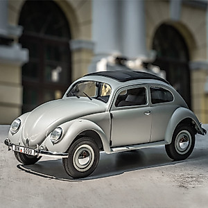 RocHobby 1/12 RC Crawler The People's Car RTR Gray RTR 4-RWD Offroad Truck Hobby Grade Model Car RC Car Remote Control Car 4-Ch and 2.4Ghz Transmitter for LED Lights Battery and USB Charger for Adults