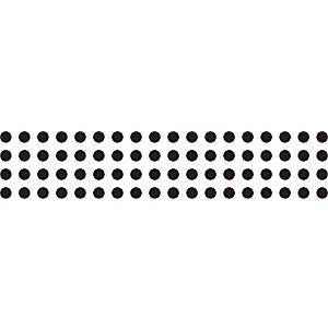 StickerTalk Black Camera Dots Webcam Covers, 1 Sheet of 68 Stickers, 125 inch Diameter Each