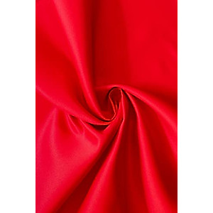 Red Satin Dust Bag - Extra Small to Extra Large - Silk peau de soie dust bag made in USA (L Portrait - 22x28")