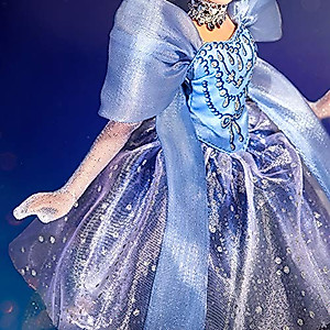 Disney Princess Style Series Holiday Style Cinderella, Christmas 2020 Fashion Collector Doll with Accessories, Toy for Girls 6 Years and Up