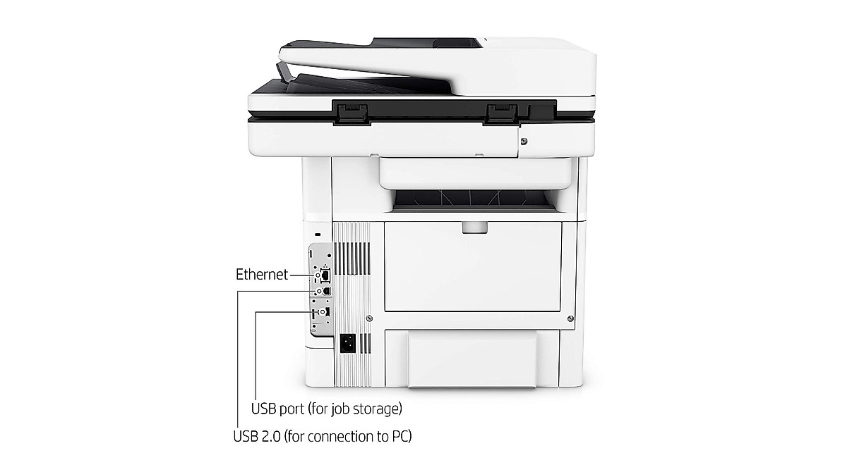 HP LaserJet M527dn Multifunction Printer - Fast, Secure & Reliable