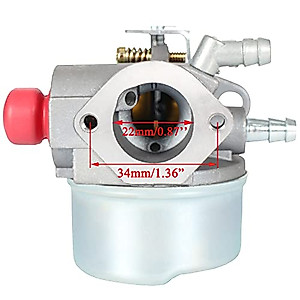 Pro Chaser 640117 Carburetor Replaces for Yard Machines 24A-463B129 21A-415-118 Replaces Craftsman 247.795850 580.327122 580.329120 Fits OH195XA OH195EA OHH50 OHH55 OHH60 OHH65 5.5HP Engine