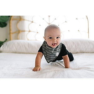 Copper Pearl Baby Bandana Drool Bibs for Drooling and Teething 4 Pack Gift Set “Baja