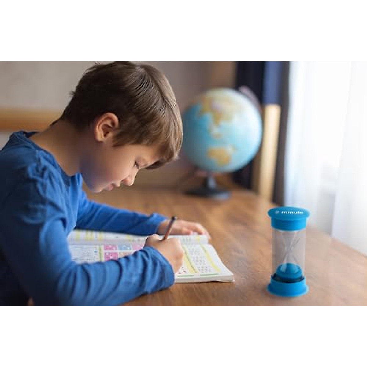 Teacher Created Resources 2 Minute Sand Timer - Medium - 20758,Blue