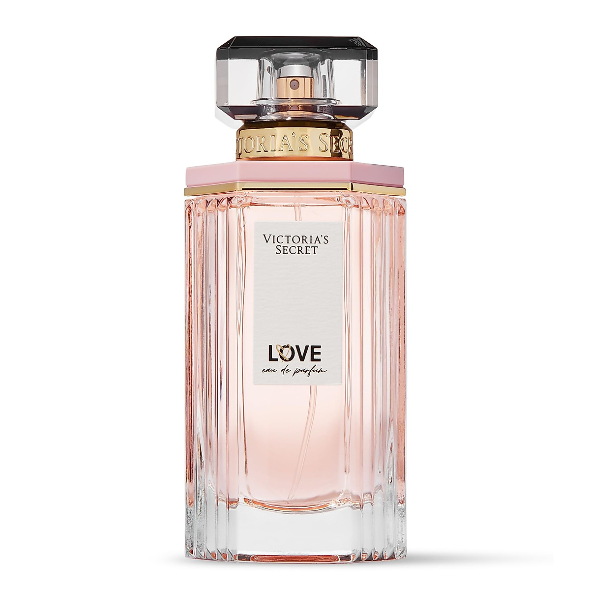 Victoria's Secret Love Eau de Parfum, Notes of Fresh Juniper, Apricot Blush & Boyfriend Tee, Perfumes for Women (3.4 oz)