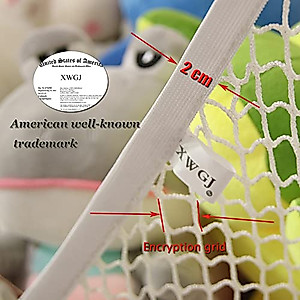Stuffed Animal Net or Hammock, Toy Hammock, Teddy Bear Hammock, There Are 25 RUBBER BANDS in The Elastic of Our Stuffed Animal Storage Net! (X-Large) XWGJ