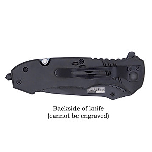 Palmetto Wood Shop Customized Gifts For Men, Personalized Engraved Pocket Knife, 30 Optional Icons, Everyday Carry, Boyfriend Gift, Valentines Day, Fathers Day