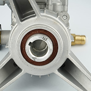 YOUXMOTO FITS 308653045 Pressure Washer Pump 7/8" Shaft Vertical, 3000 PSI @ 2.5 GPM Fits 308653093, 308653052, 308653078, GCV190, Replacement Pumps for BS/for Homelite for Simpson