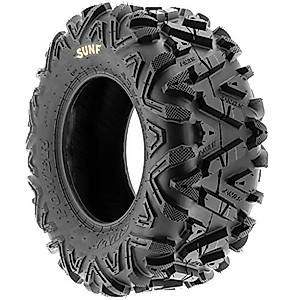 Set of 4 SunF Power.I ATV UTV all-terrain Tire 27x9x14 and 27x11x14, 6PR, 4PCS, Tubeless A033