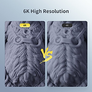 ANYCUBIC Photon Mono X 6K Resin 3D Printer and ANYCUBIC Wash and Cure Plus, Resin 3D Printer Bundle