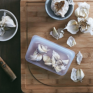 Stasher Premium Silicone Reusable Food Storage Bags, 2-Pack, Blue | Multi-Use Food Storage Bags, Lunch Bag, Travel Containers | BPA Free, Leak-free, Dishwasher-Safe, Eco-friendly