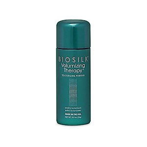 BioSilk Volumizing Therapy Texturizing Powder, Lifts Roots To Elevate Any Style, Absorbs Excess Oil, Sulfate, Paraben & Cruelty-Free, 0.5 Oz