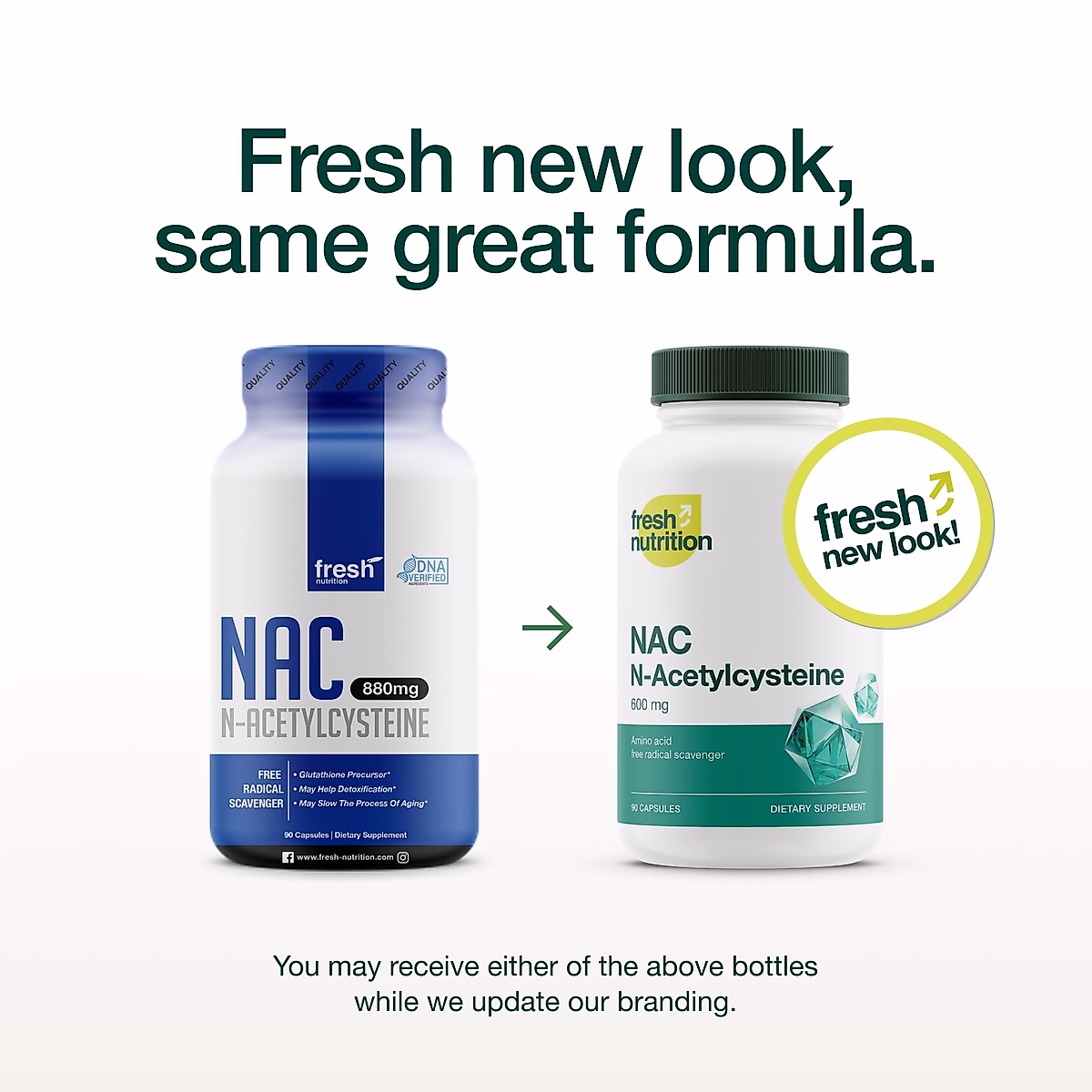 NAC Supplement - N Acetyl Cysteine - High Dosage 600mg - Amino Acids - Vegan Friendly - Pure NAC Powder - 90 Capsules