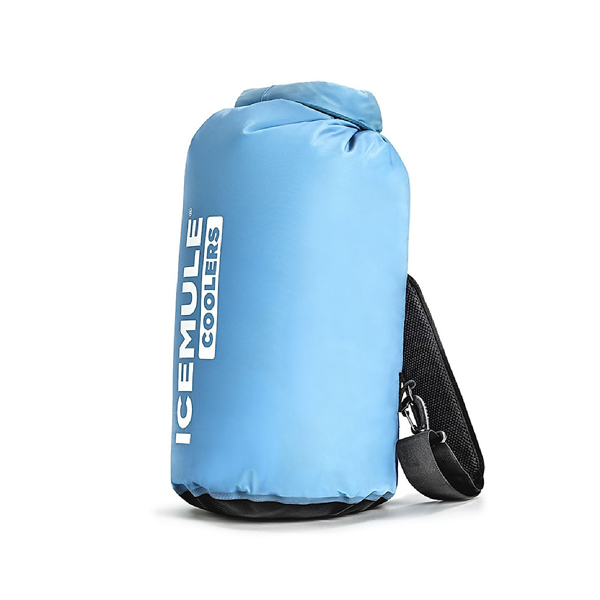 ICEMULE Classic Small Collapsible Sling Strap Cooler – Hands Free, 100% Waterproof, 24+ Hours Cooling, Soft Sided Cooler for Hiking, Camping & Fishing, 10 Liter, Fits 12 Cans + Ice