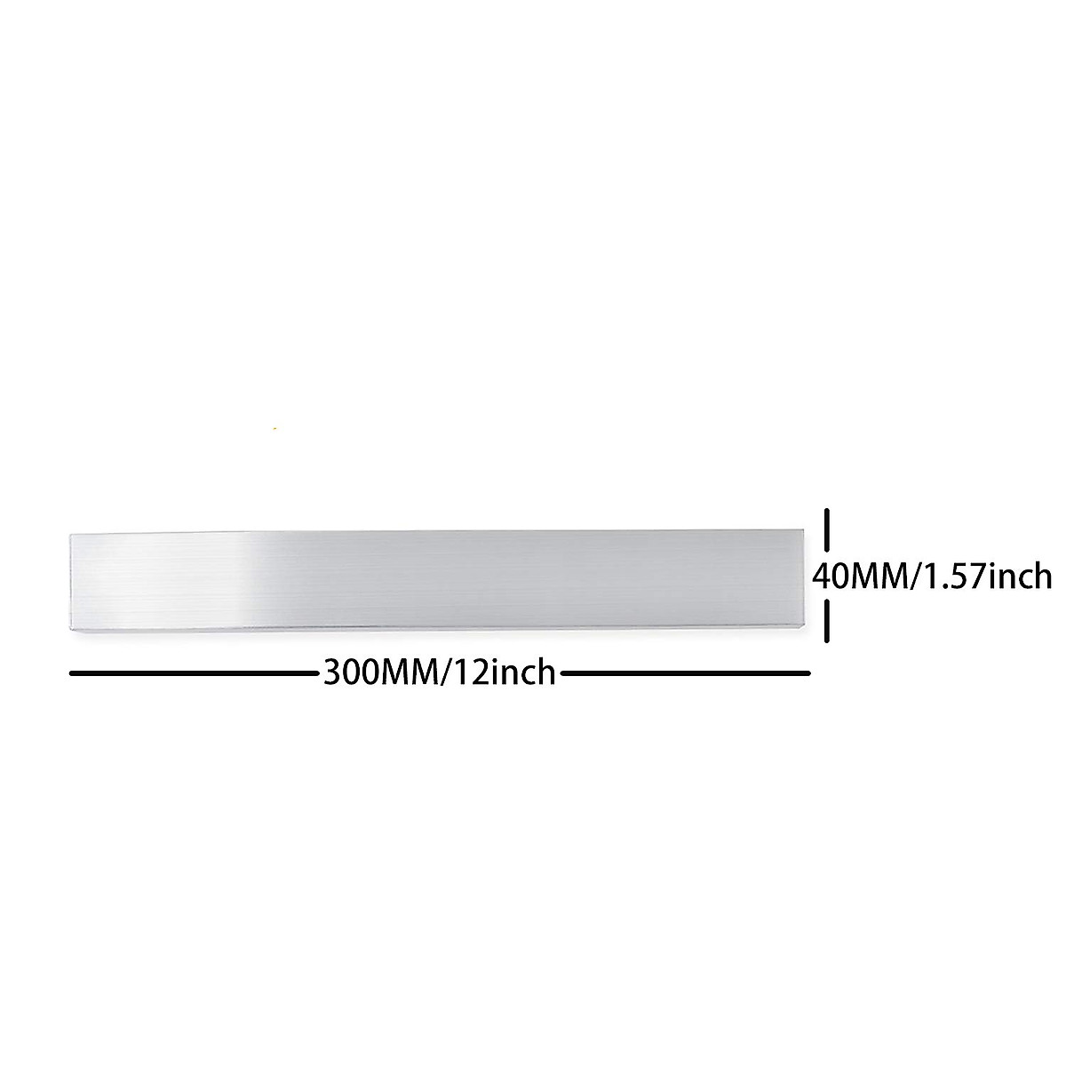 mofa 12 Inch Stainless Steel Magnetic Knife Bar with Multipurpose Use as Knife Holder, Knife Rack, Knife Strip, Kitchen Utensil Holder, Tool Holder, Art Supply Organizer, Home Organizer