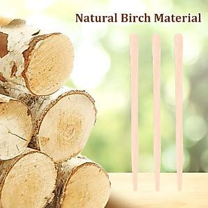 1200Pcs Eyebrow Wax Sticks Wood Waxing Sticks Wax Spatula Applicator for Body Hair Eyebrow Lip Nose Brow Removal