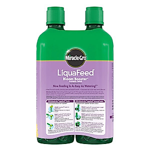 Miracle-Gro Liquafeed Bloom Booster Flower Food Refills, Pack of 2